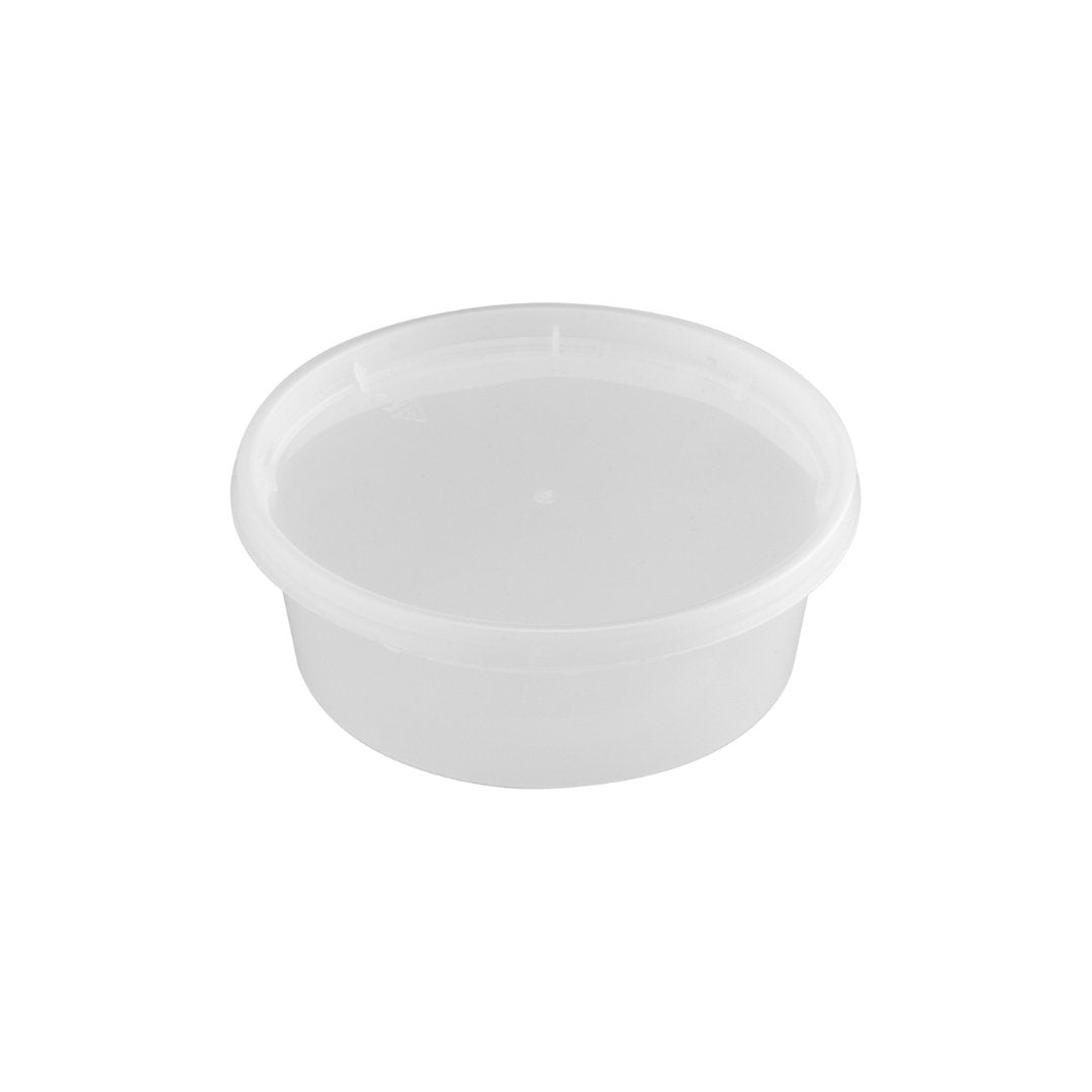 8oz Heavy Duty Deli Container, 240 Combo Sets – Feast Source