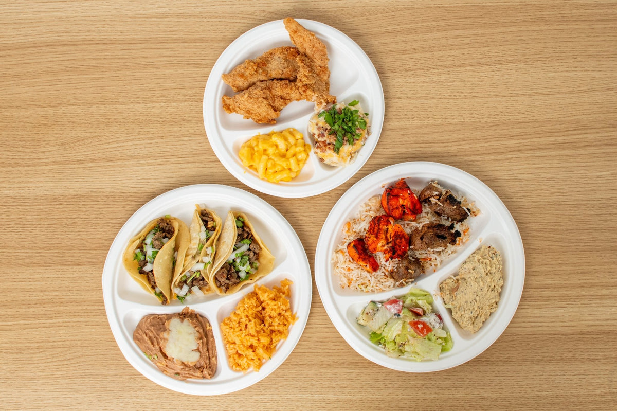 Compartmental containers – Feast Source