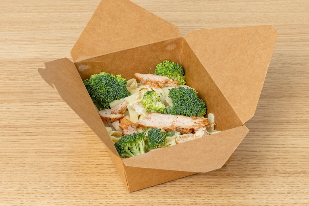 Kraft Paper Take Out Container #4 – Feast Source