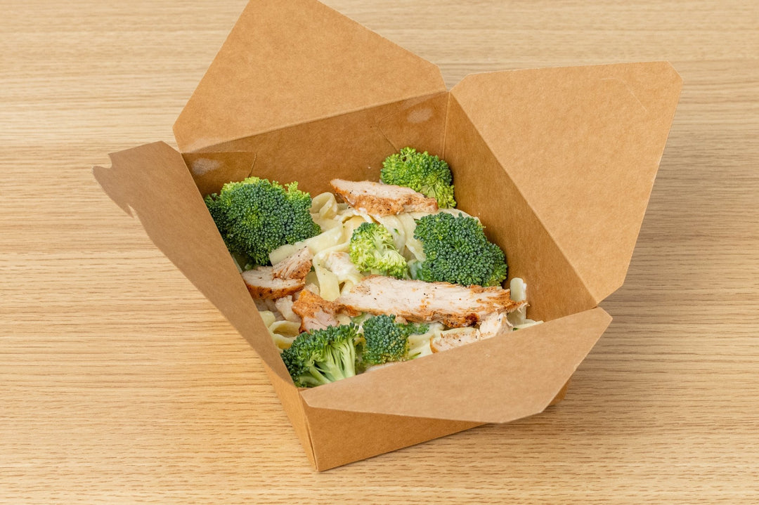 Kraft Paper Take Out Container #4 – Feast Source